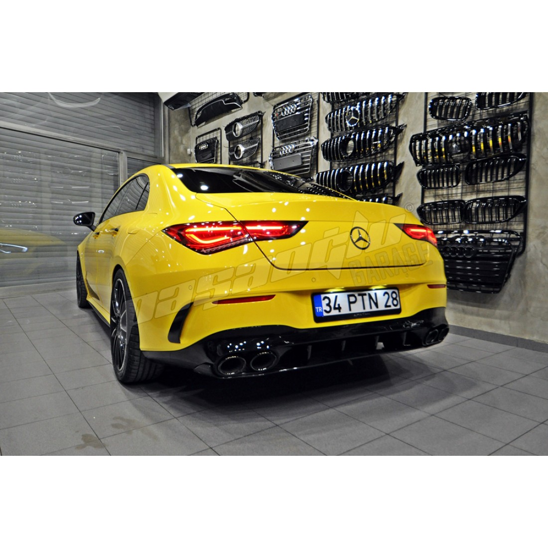 Mercedes Benz W118 CLA 45 CLA45 Difüzör Egzoz Uçları