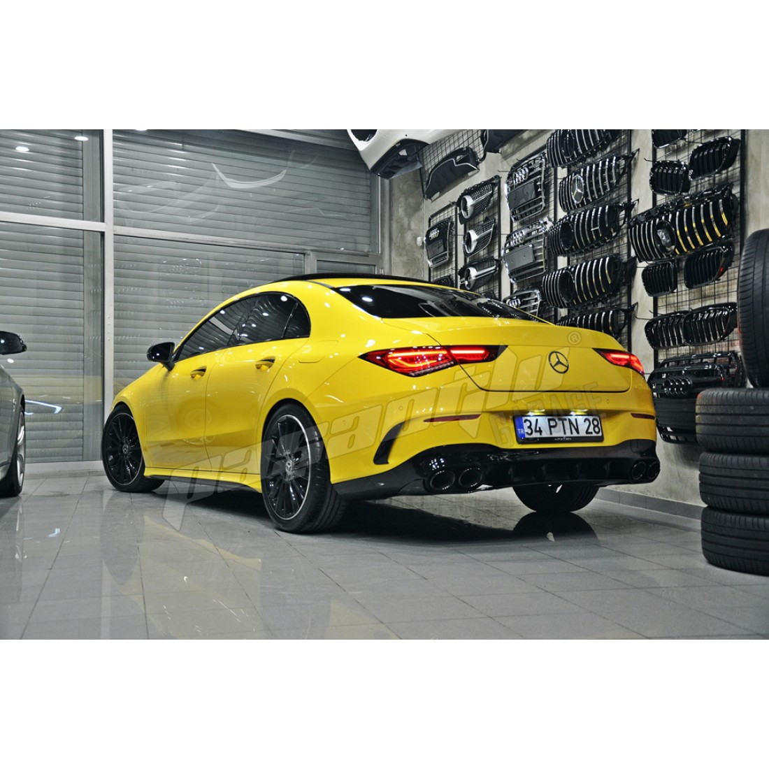 Mercedes Benz W118 CLA 45 CLA45 Difüzör Egzoz Uçları